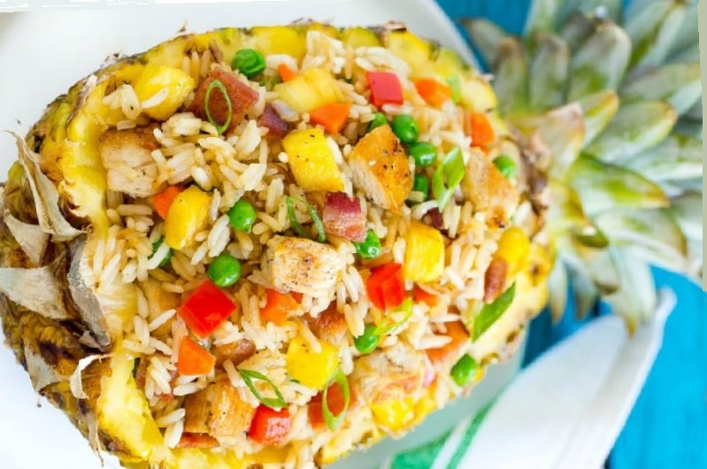 Voici Comment Préparer Un Riz Frit Aux Ananas Et Au Bacon… Un Plat ...